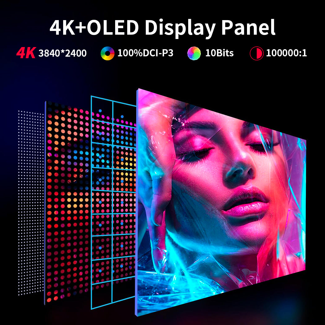 Magedok 16 inch 4k UHD OLED 100% DCI-P3 Gaming Monitor (PI-X9M ...